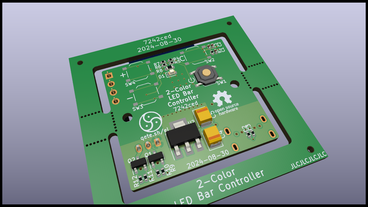 GitHub - Qeteshpony/LED-Bar-Controller: Small controller for 2-color ...